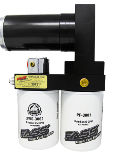 FASS Titanium Signature Series Diesel Fuel System 250GPH - MDDP