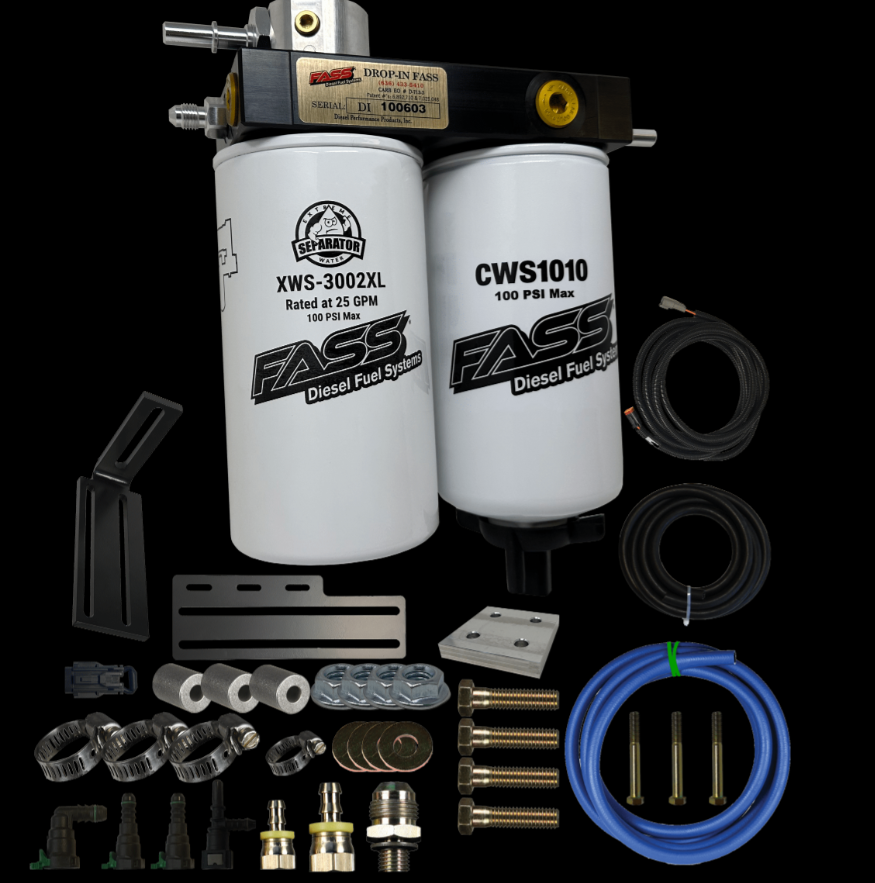 FASS Fuel Systems Drop-In Series Diesel Fuel System 2010-2018 RAM ...