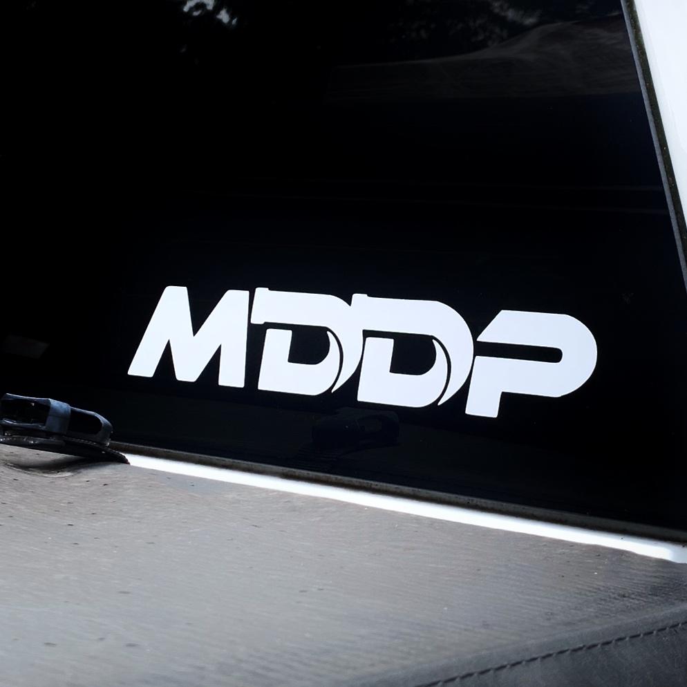 MDDP White Decal - MDDP