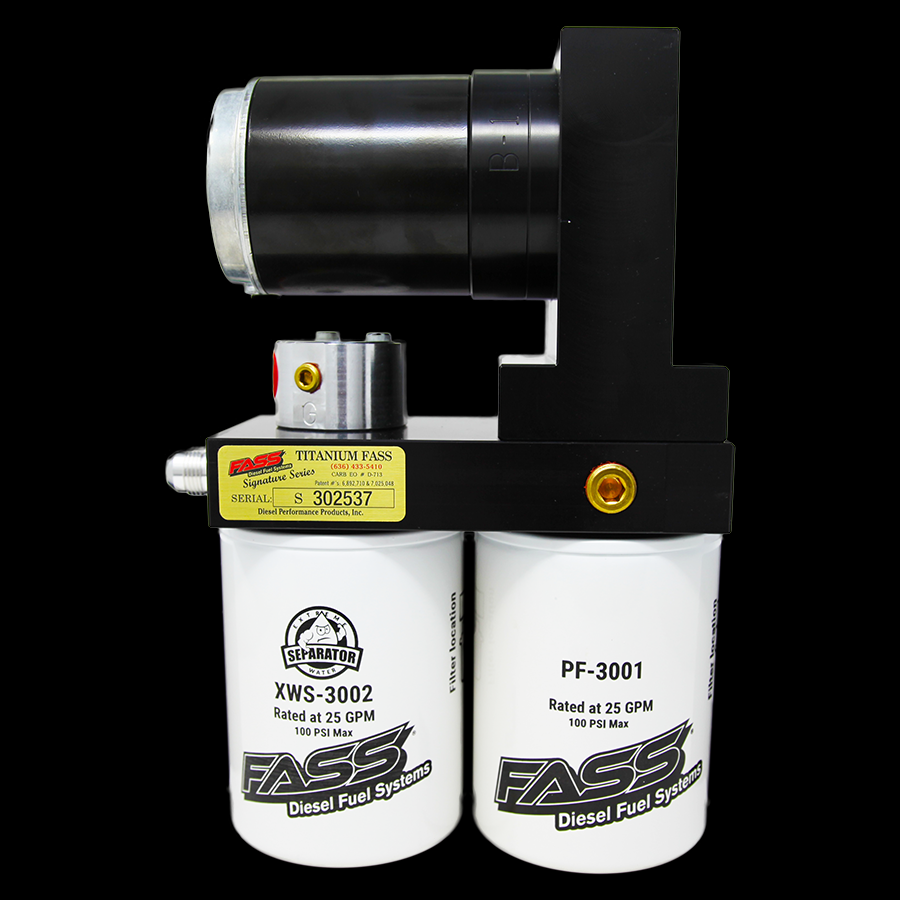 FASS Titanium Signature Series Diesel Fuel System 165GPH - MDDP