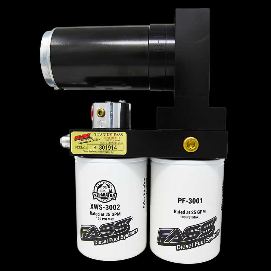 FASS Titanium Signature Series Diesel Fuel System 250F 220GPH - MDDP