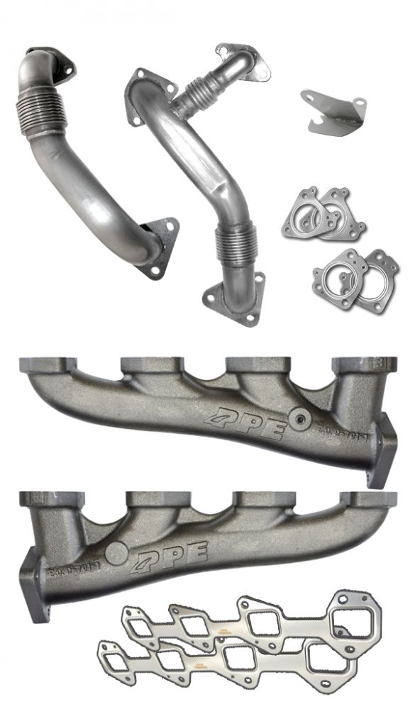 PPE Diesel Manifolds And Up-Pipes GM 04.5-05 Fed Y-Pipe LLY - MDDP